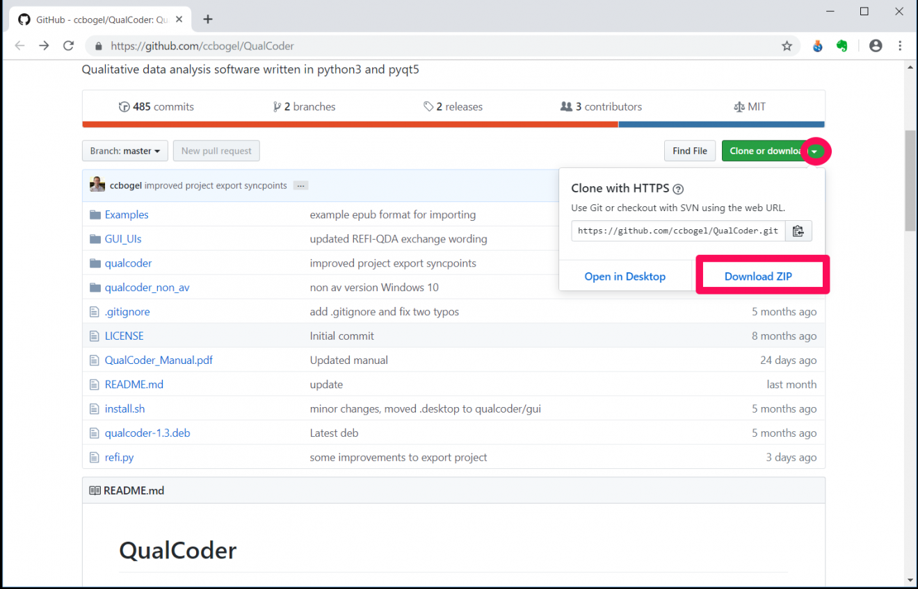 QualCoderのインストール | 質的データ分析研究会